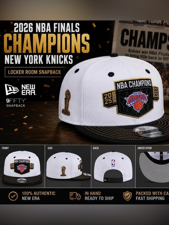 New Era | Accessories | New York Knicks New Era Nba 226 Champions ...